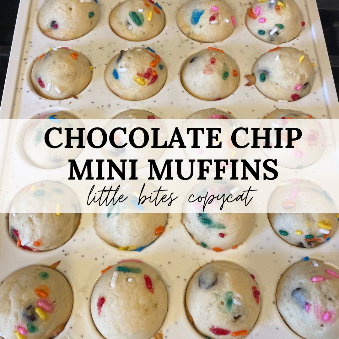 Mini Chocolate Chip Muffins (Healthier Little Bites Copycat) - Balanced ...