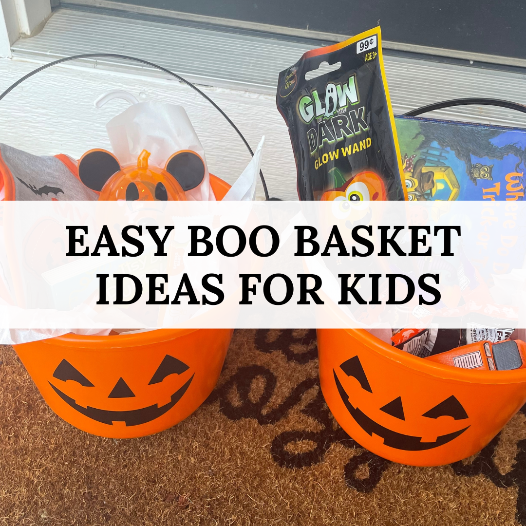 Easy Boo Basket Ideas for Kids - Balanced with Babies